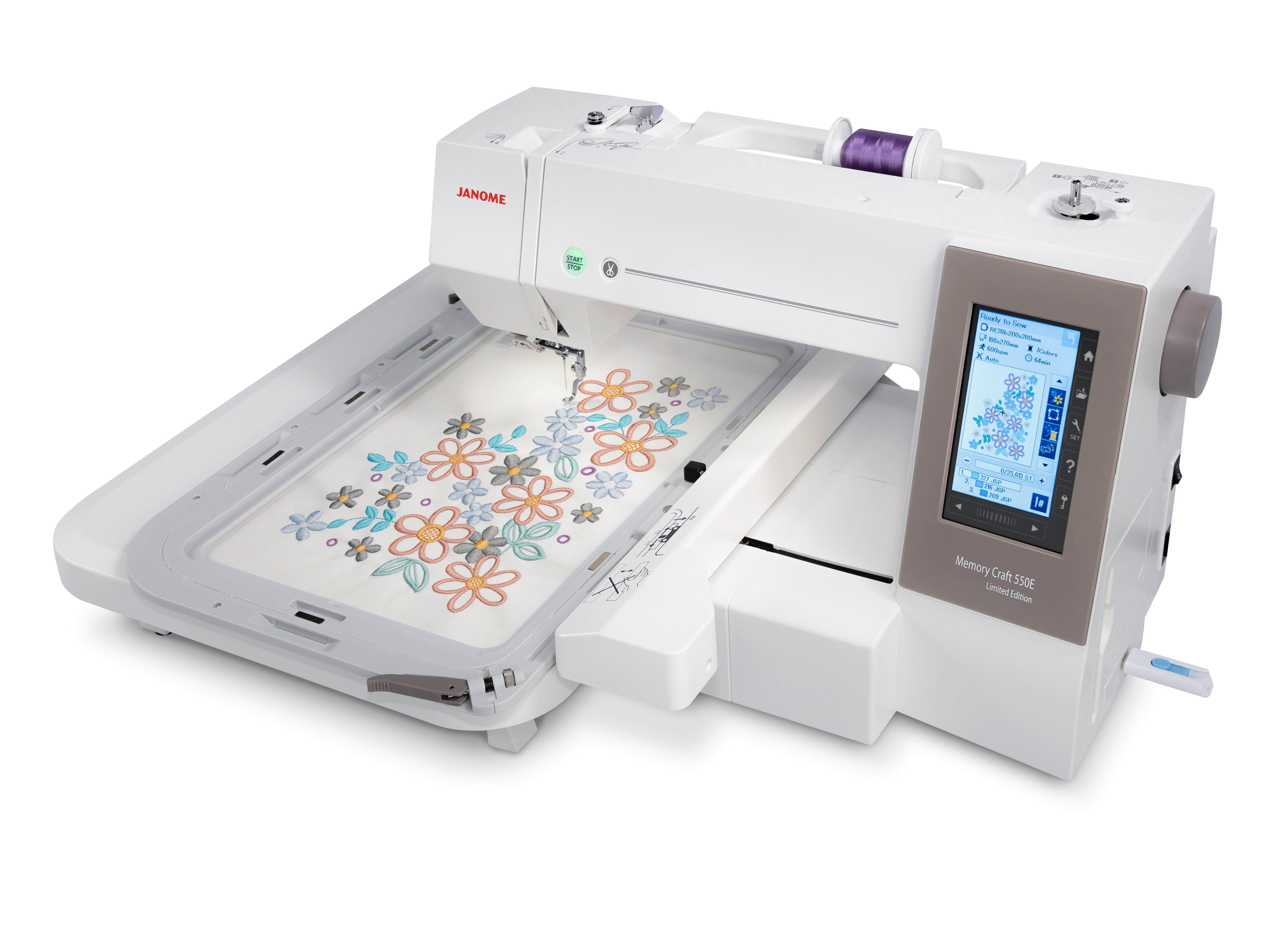 Brodeuse Électronique Janome Memory Craft 550ELE
